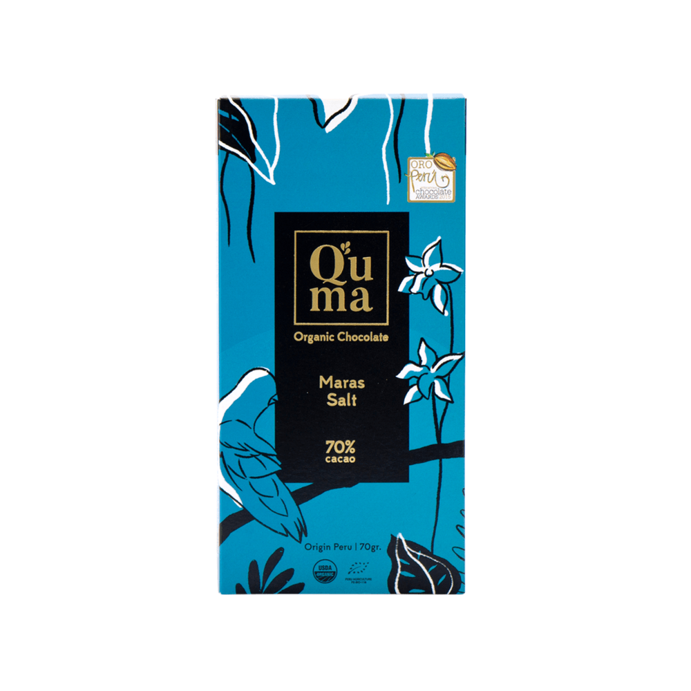 Quma Chocolate 70% Sal de Maras 70 gr | La Sanahoria