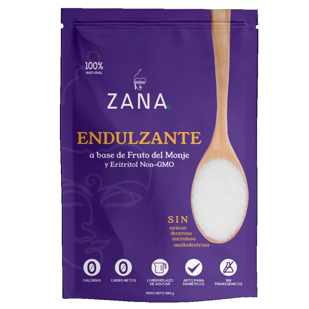 Zana Endulzante Fruto del Monje 950 gr | La Sanahoria